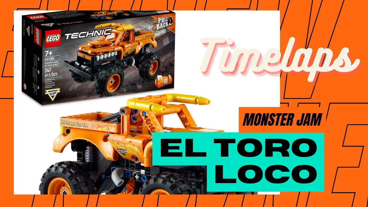 El Toro Loco Lego Build Timelapse.! - YouTube