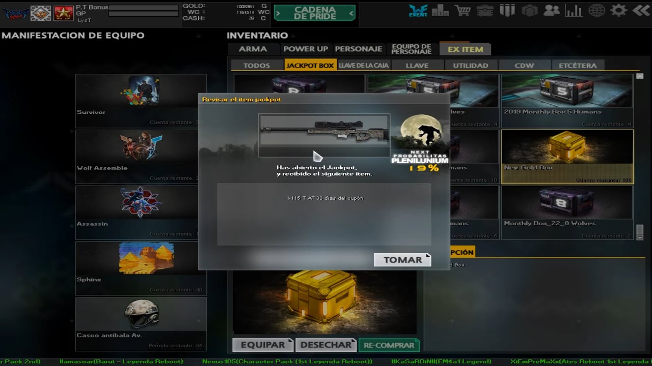 WolfTeam I 115 T AT - New Gold Box (+500) - 2022 - YouTube