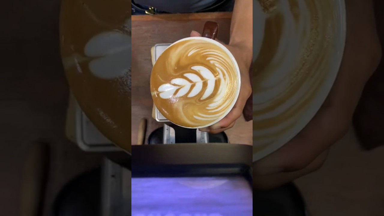 Beautiful art#coffeegram #coffeeart #coffeegram #coffeelatte # ...