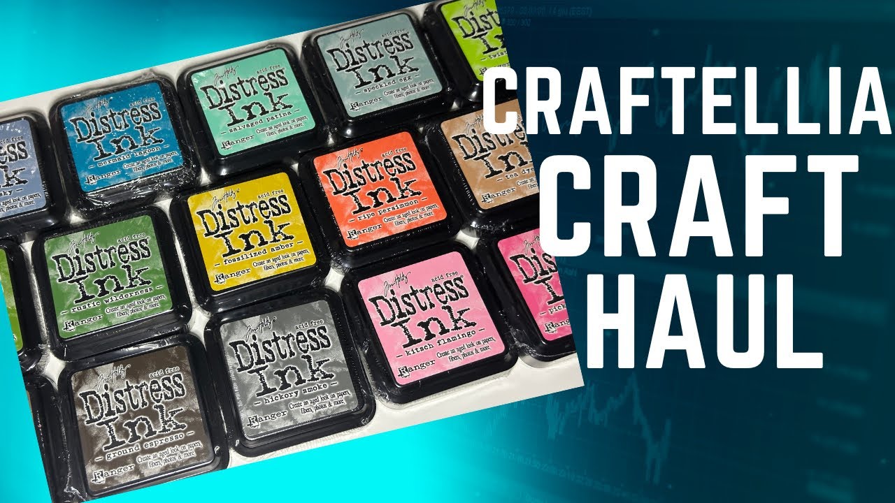 Craftelier craft haul - YouTube