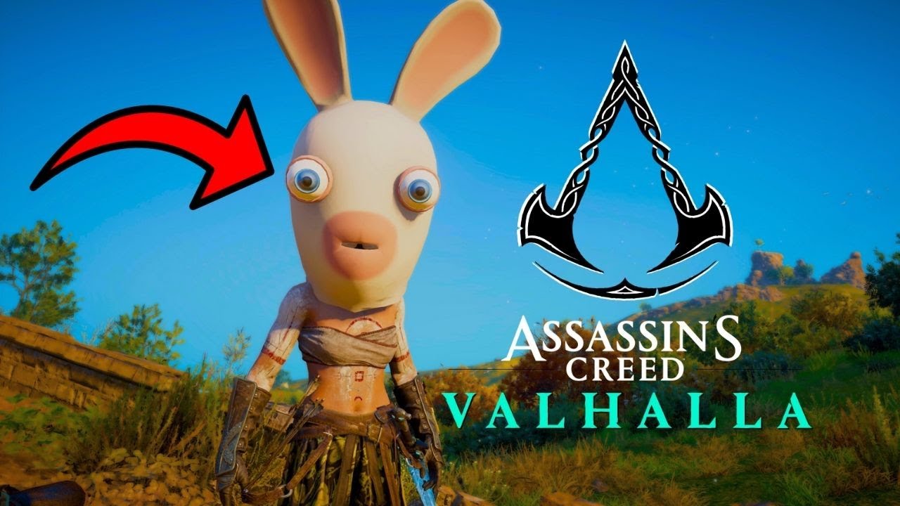 Must See Assassin's Creed Valhalla Rabbids Bobble Head Gear ! - YouTube