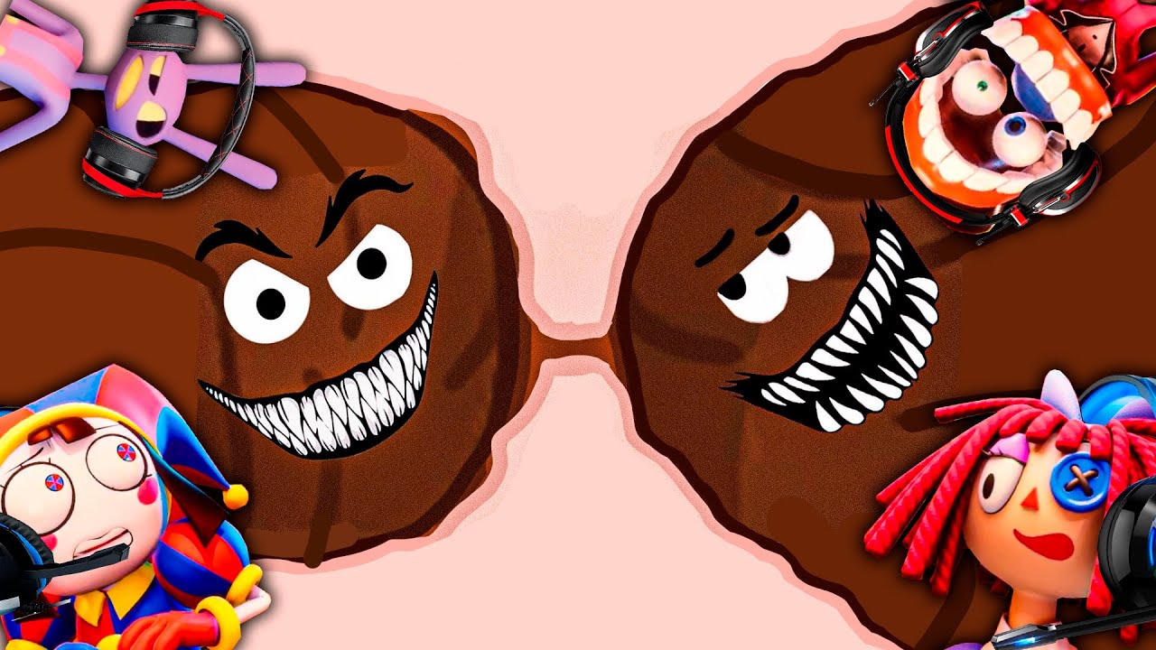 The Amazing Digital Circus Characters Lay a MAX LEVEL POOP (Part 4 ...