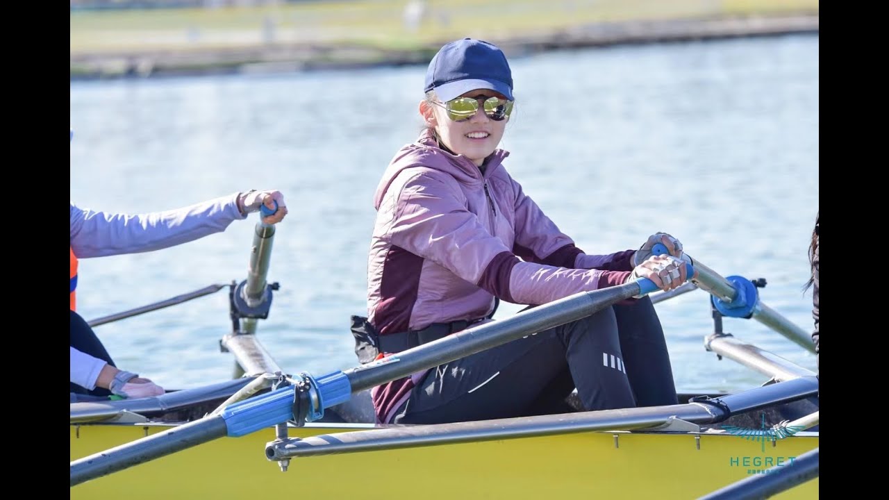 Rowing at Hegret Rowing Club in Beijing - Justine Chen - YouTube