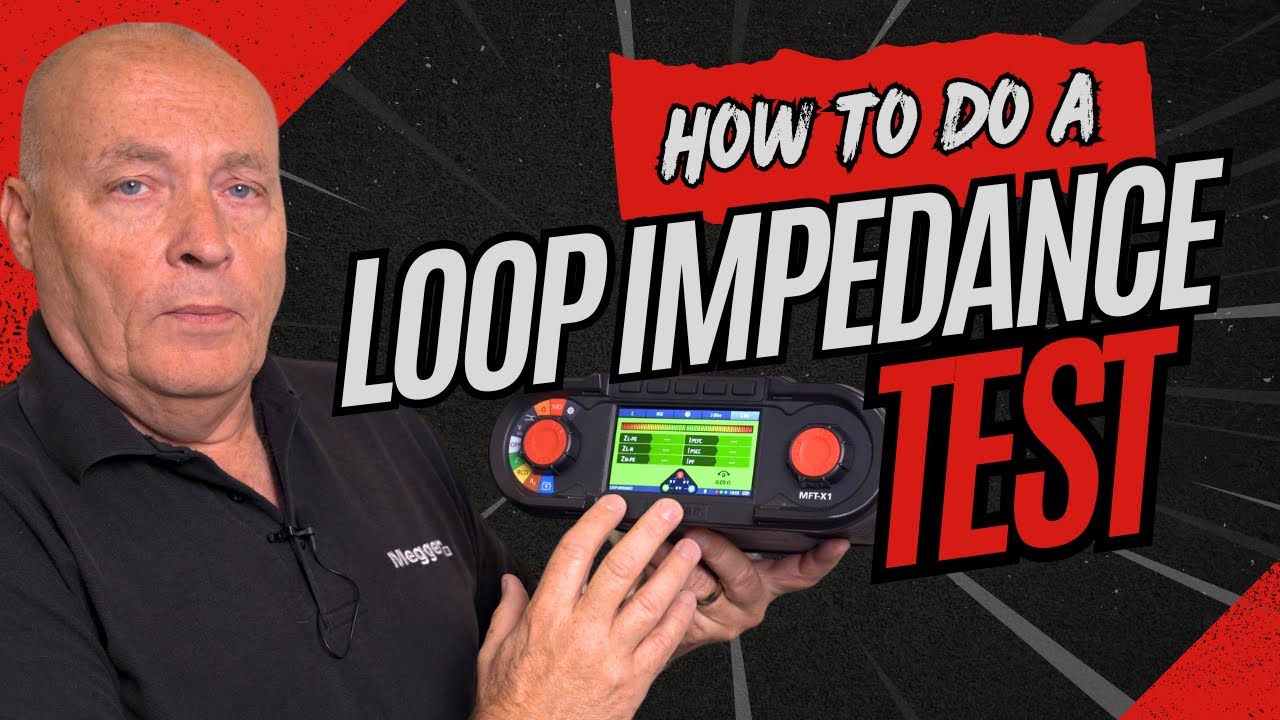 How to do an EARTH LOOP Impedance Test! Megger MFT X1 - ZE & ZS Test ...