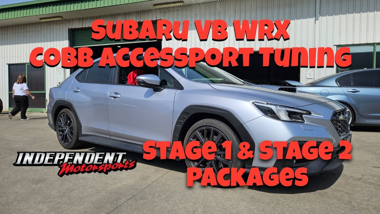 Subaru VB WRX Stage 1 & Stage 2 Packages - YouTube