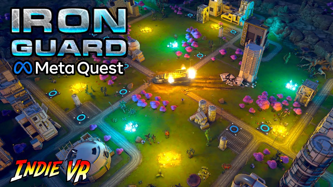 Iron Guard VR Tower Defence Meta Quest 2 Live Stream | Indie VR Games ...