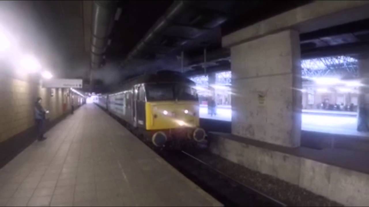 The Final Loco Hauled christmas Special Train Chorley to Manchester ...