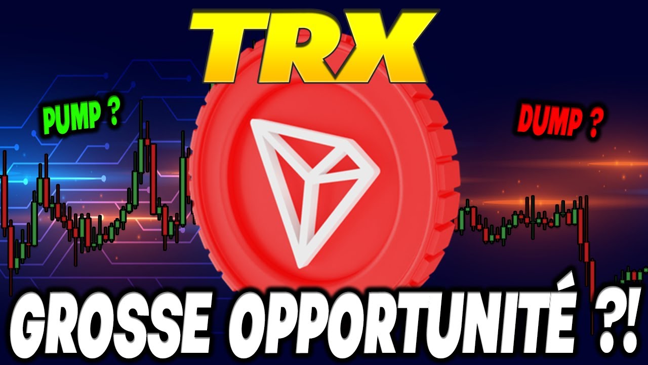 Tron (TRX) : GROSSE OPPORTUNITÉ pour le PROCHAIN BULL RUN ?! ATTENTION ...