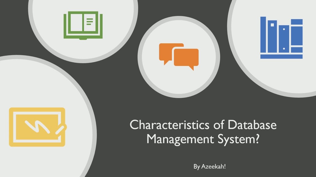 Characteristics Of Database Management System Urdu Hindi YouTube Characteristics Of Database Management System Urdu Hindi YouTube
