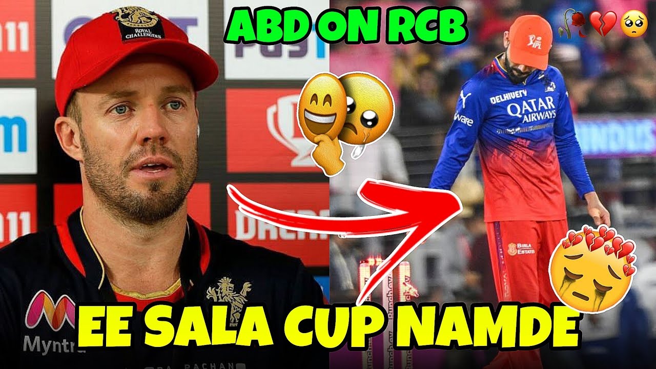 EE Sala CUP NAMDE 💔 Ab De Villiers Big STATEMENT on Rcb DID NOT QUALIFY ...