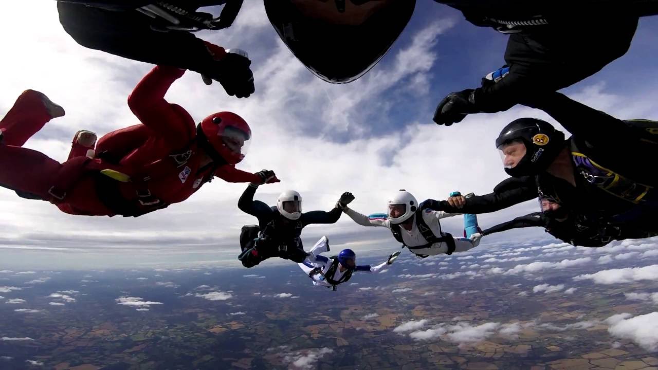 Skydive Headcorn Sept 3rd 2016 - YouTube