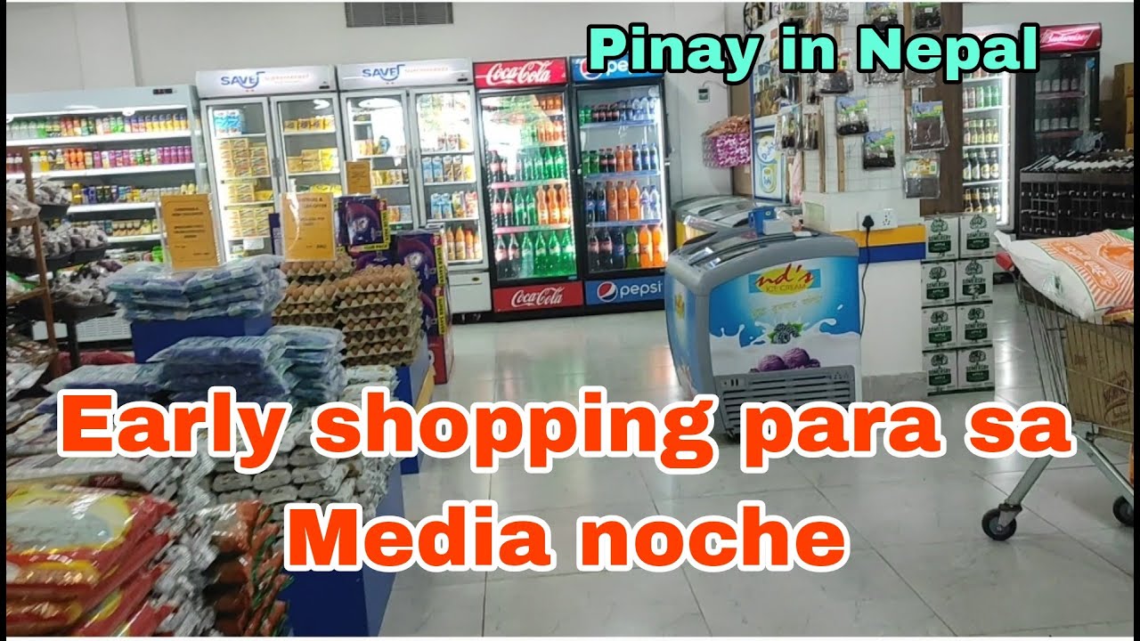 Early shopping para sa media noche - YouTube