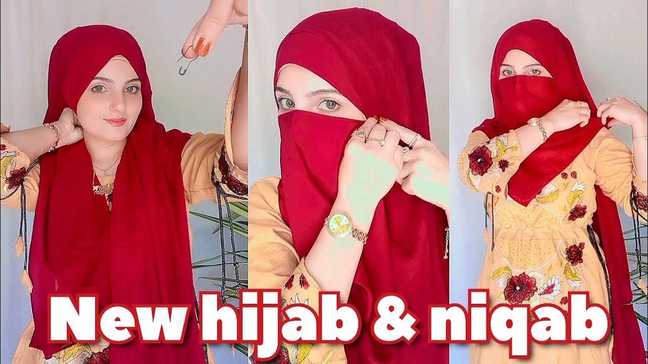 New hijab & niqab tutorial | niqab tutorial | hijab style | uroojhijab ...