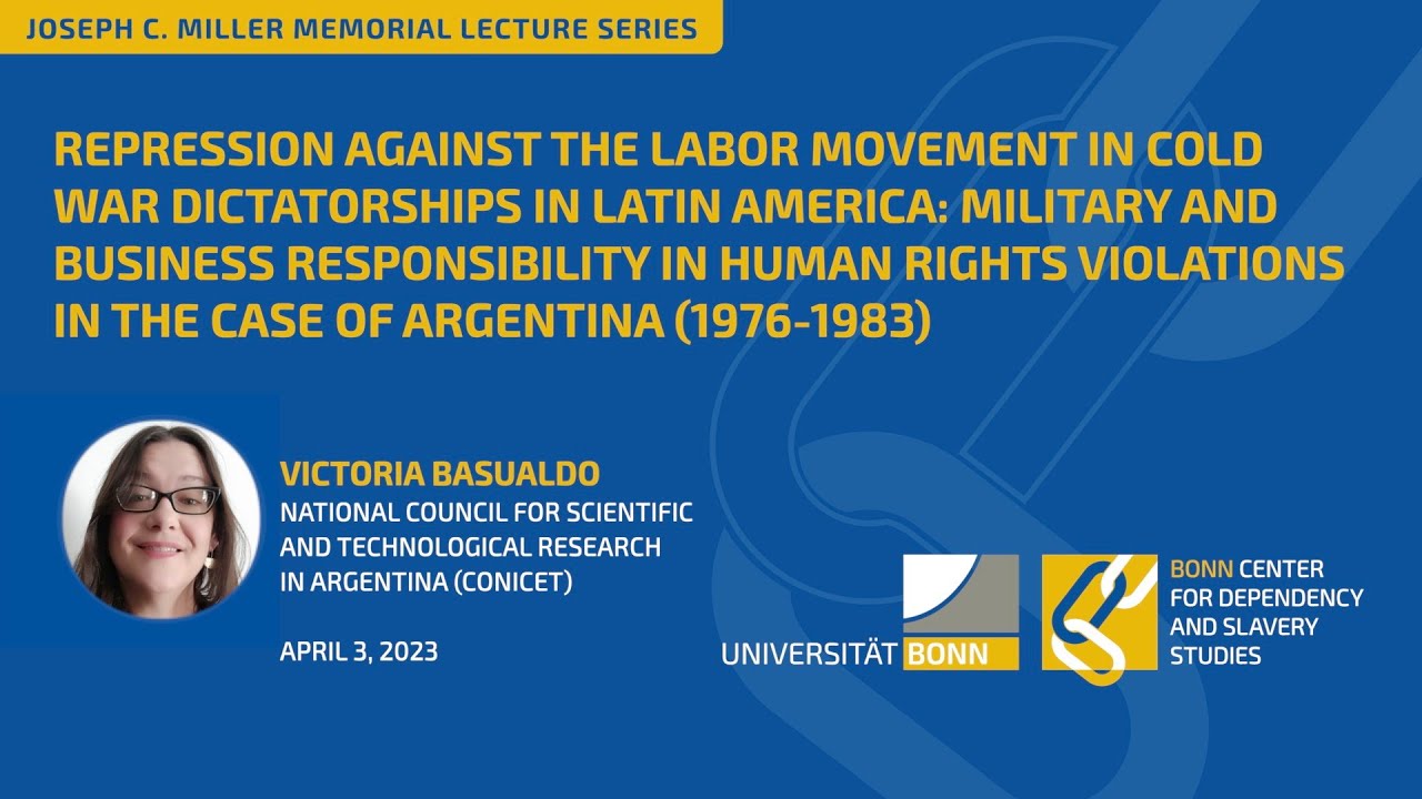 Repression against the labor movement in Cold War dictatorships in ...