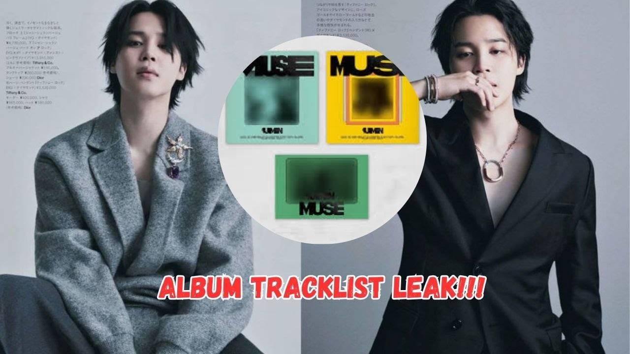 one hour ago! Jimin's Second Solo Album 'MUSE' Tracklist Leaks. - YouTube