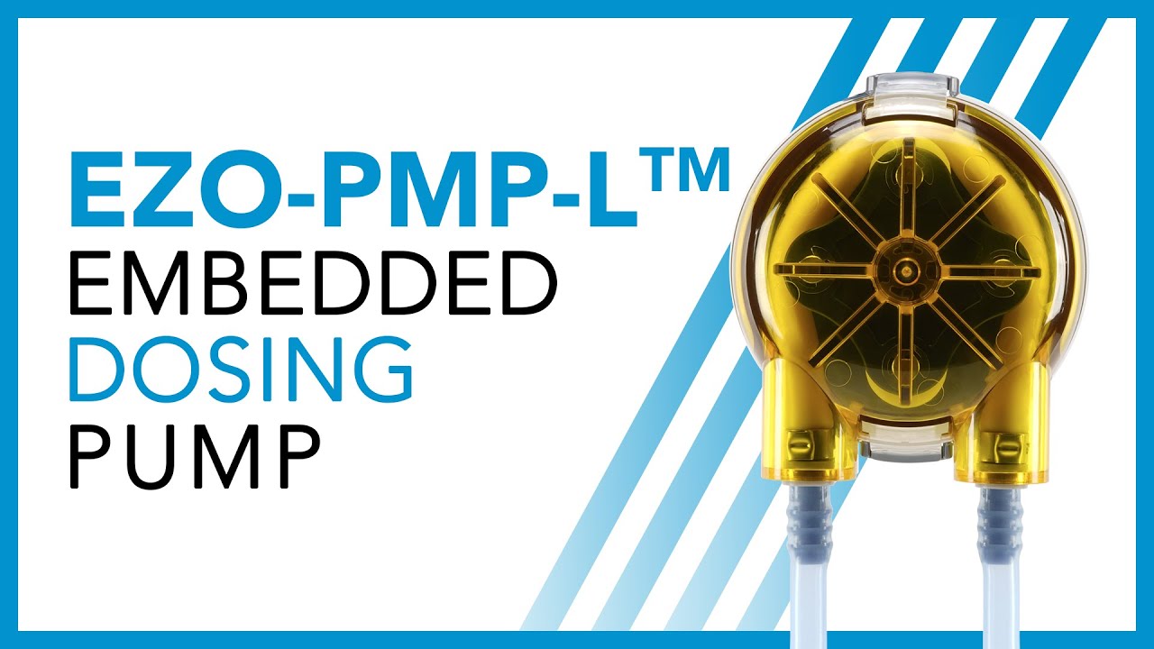 EZO-PMP-L™ Large Embedded Dosing Pump | Atlas Scientific v.2 - YouTube