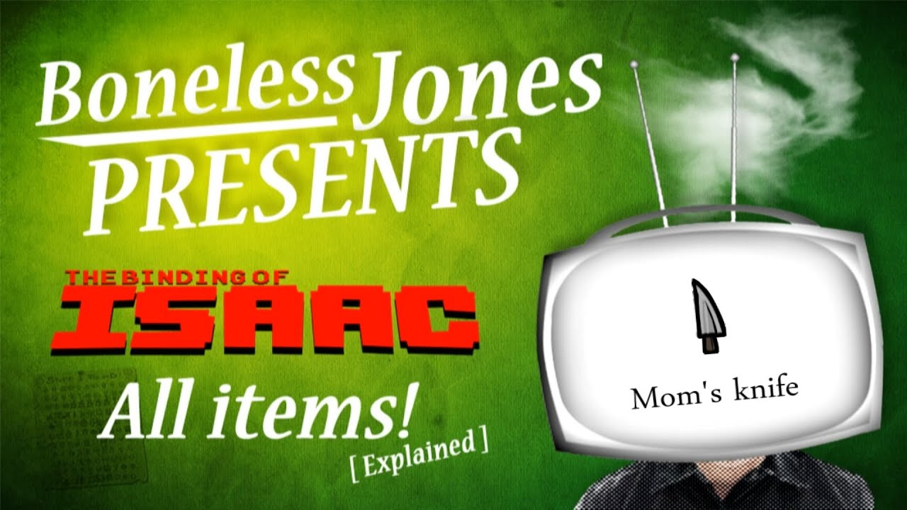 Binding of Isaac items: Mom's knife - YouTube