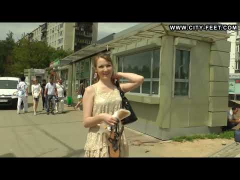 City Feet - Alesya: New Barefoot Sensations. Part 1