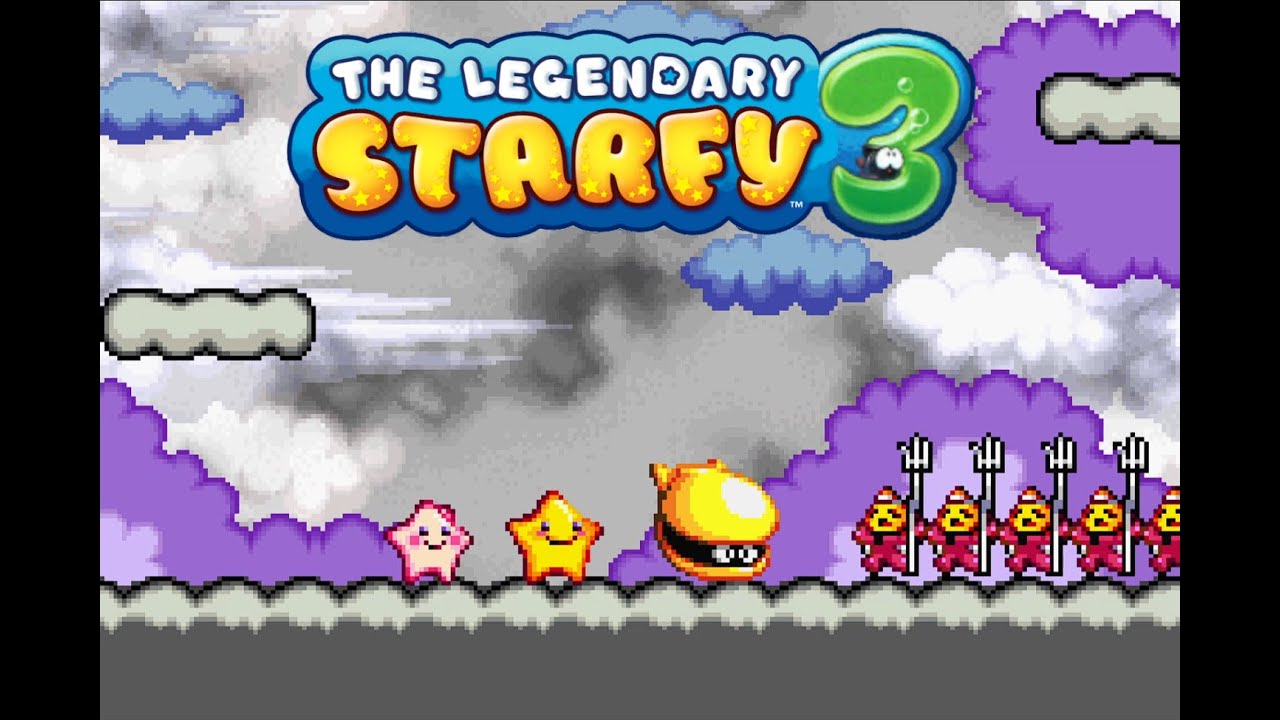 The Legendary Starfy 3: Sea of Sky Stage 4 (9-4) - YouTube