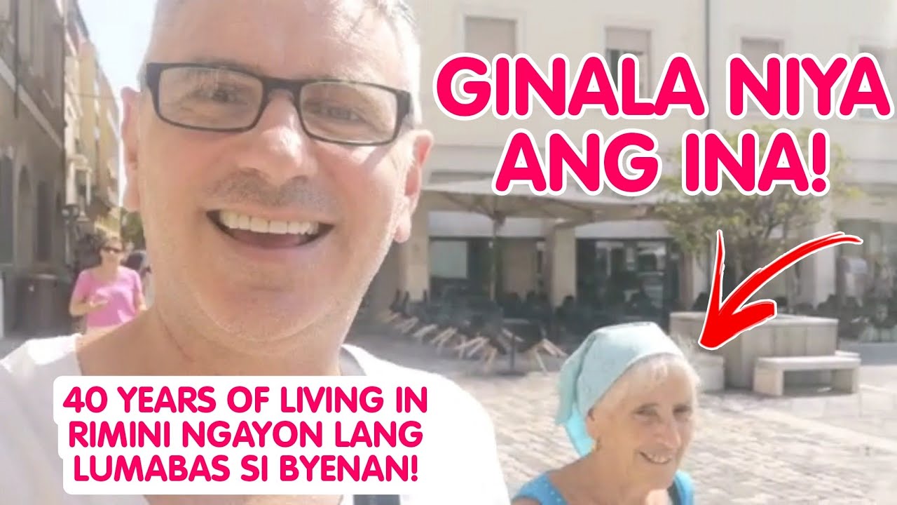 ITALIAN BYENAN 2ND TIME PANG NAKAPUNTA NG CITY AFTER 40 YEARS OF LIVING ...
