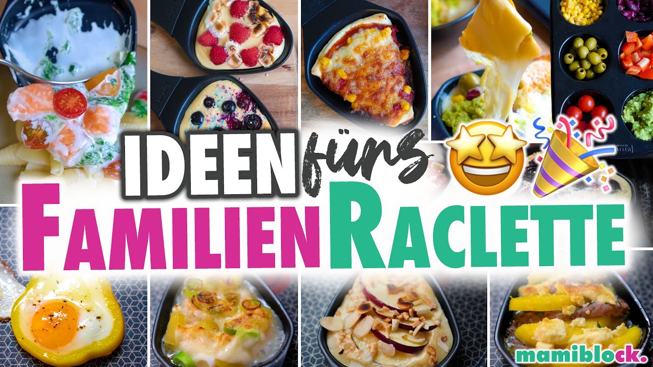 9 geniale Raclette Ideen , die jeder kennen muss 🍳😋 | mamiblock - YouTube
