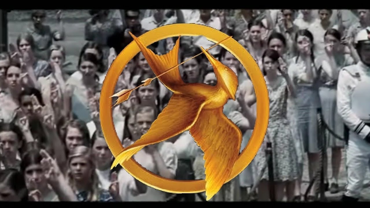 The Hunger Games three finger salute - YouTube