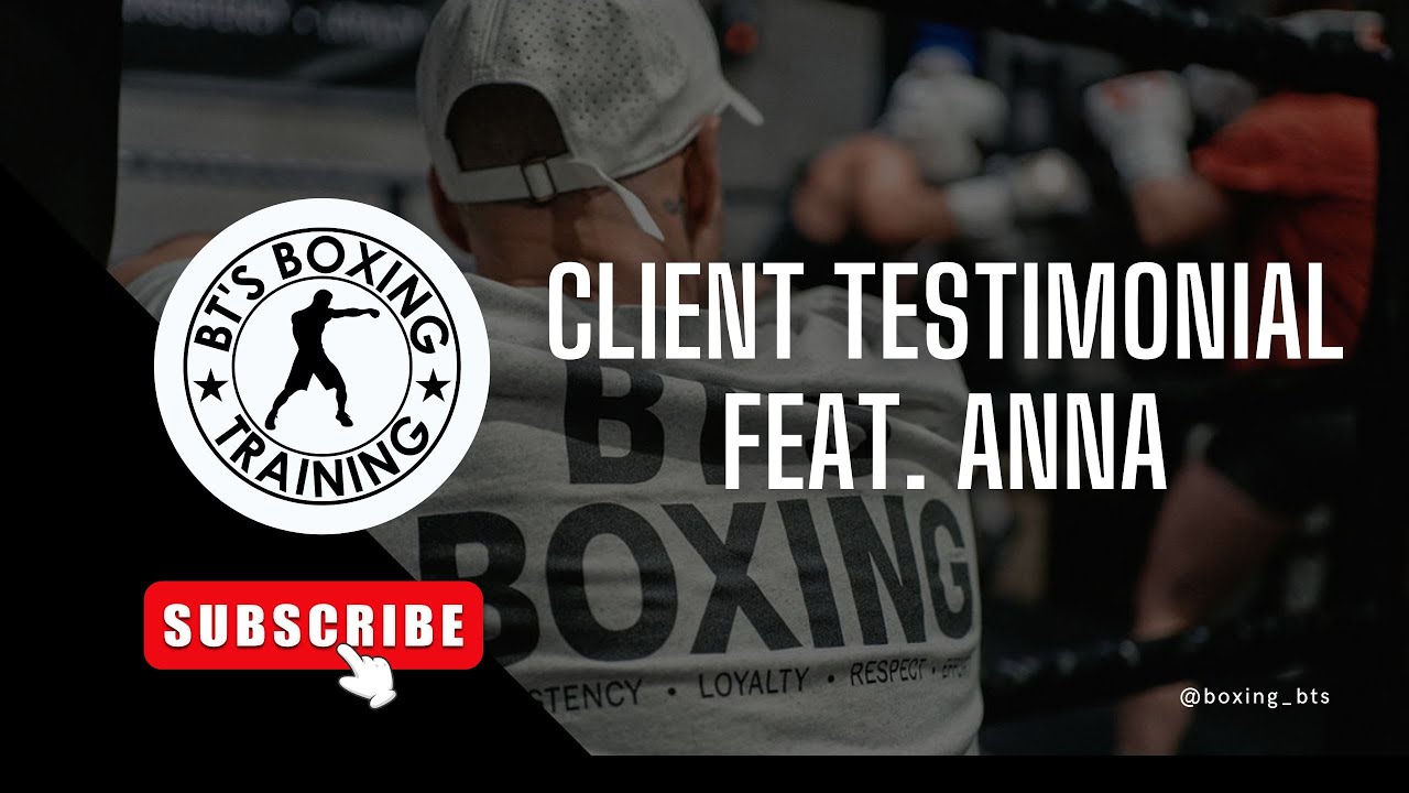 BT's Boxing Testimonial - Anna - YouTube