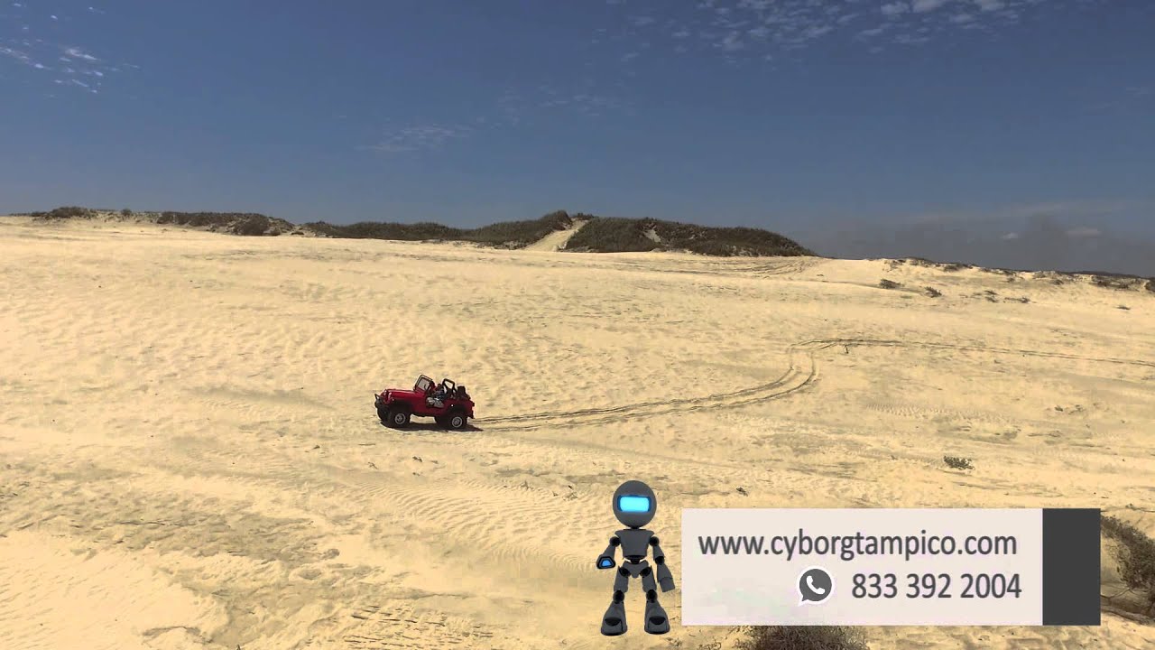 Recorrido aéreo sobre las Dunas Doradas, Altamira, Tamps, México. - YouTube