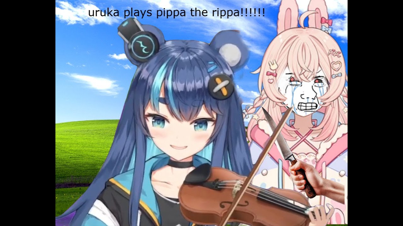 URUKA RISKED HER LIFE TO PLAY PIPPA THE RIPPA!!!!!! - YouTube