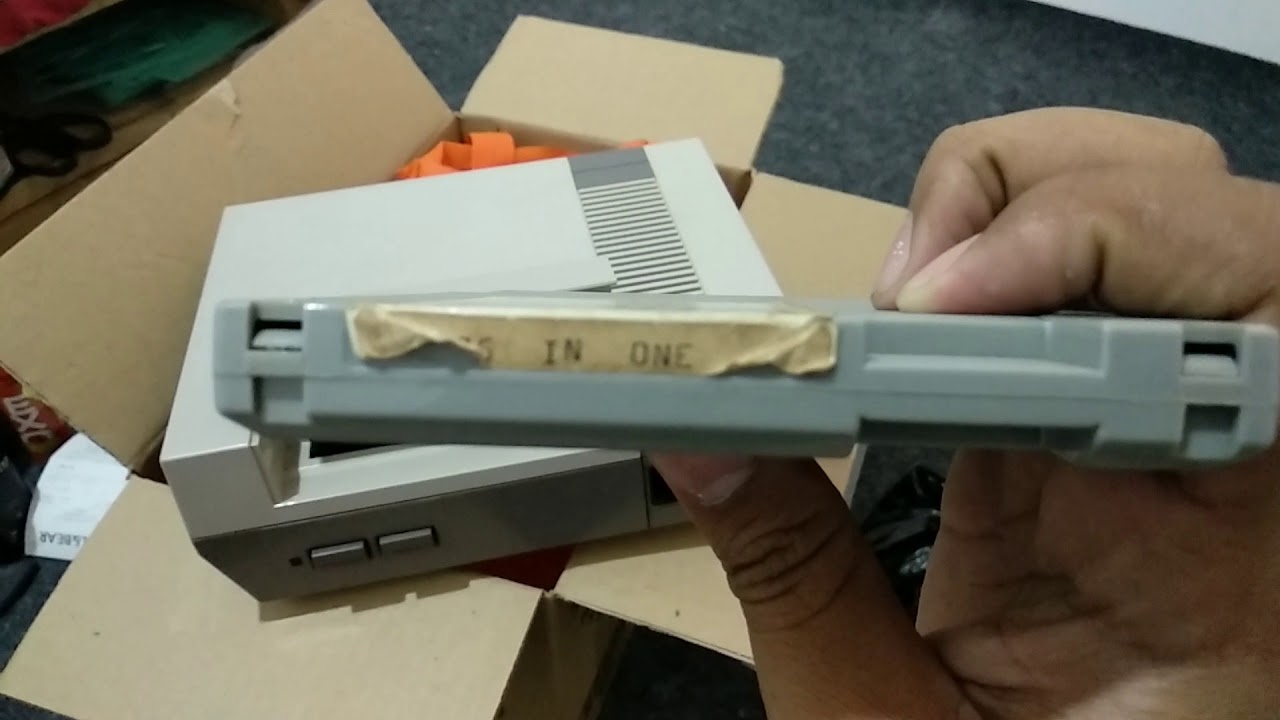 Unboxing Original Console NINTENDO (NES) Asian Version 1986 - YouTube