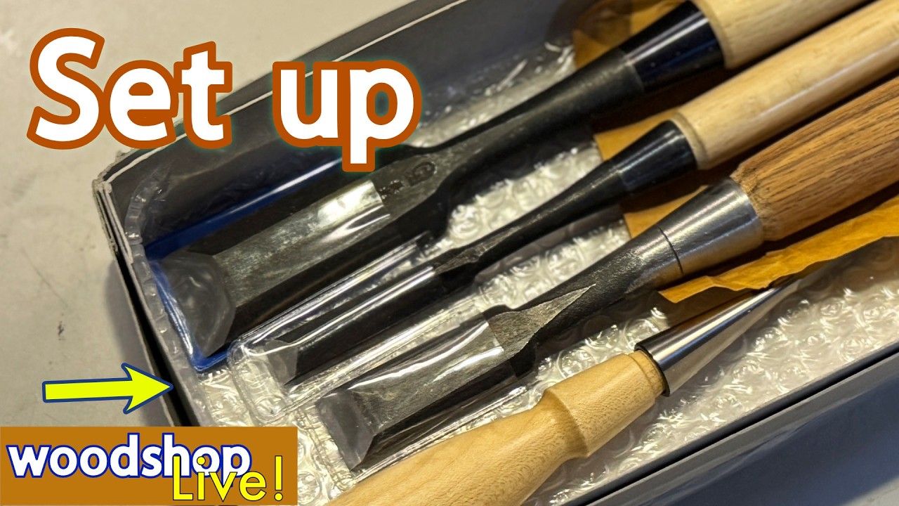 Japanese Chisel Setup In Real Time - WSL 18 - YouTube