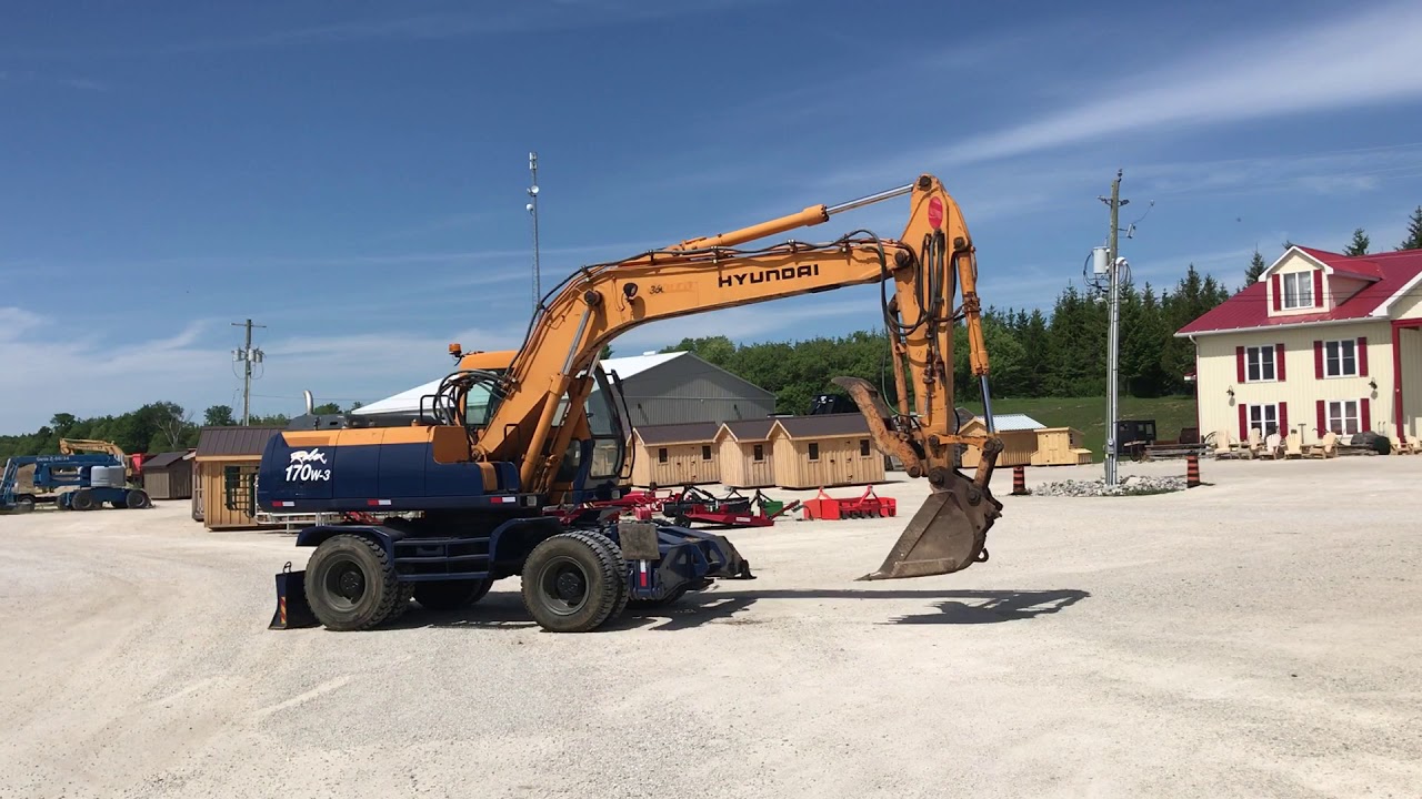 Hyundai W170-3 - YouTube