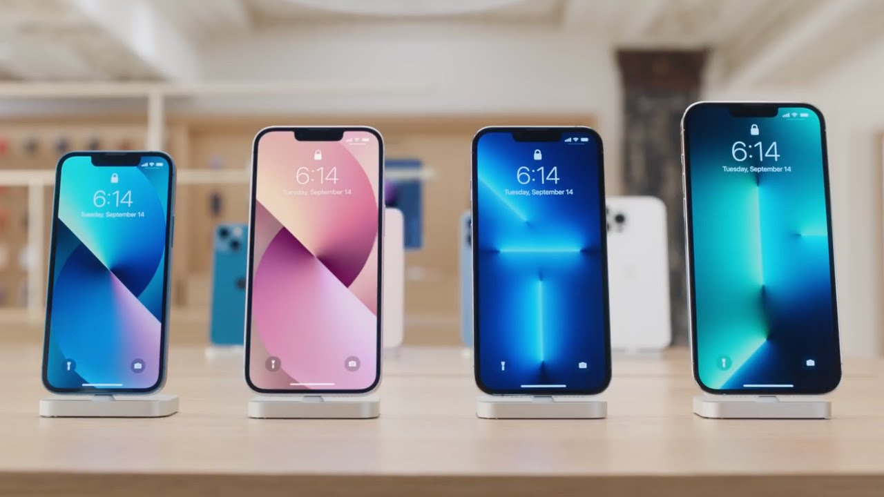 iPhone 13 HANDS-ON! New Colors & Features! - YouTube