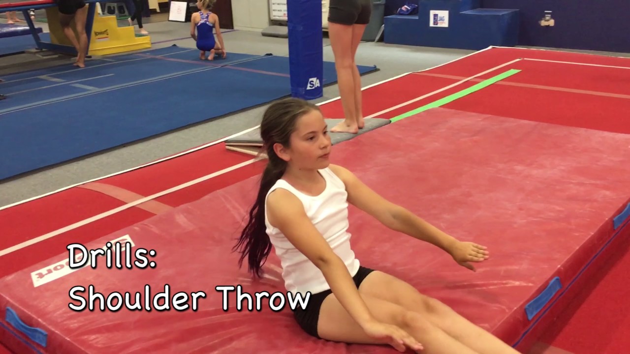 Back Extension Roll To Push Up Position - YouTube