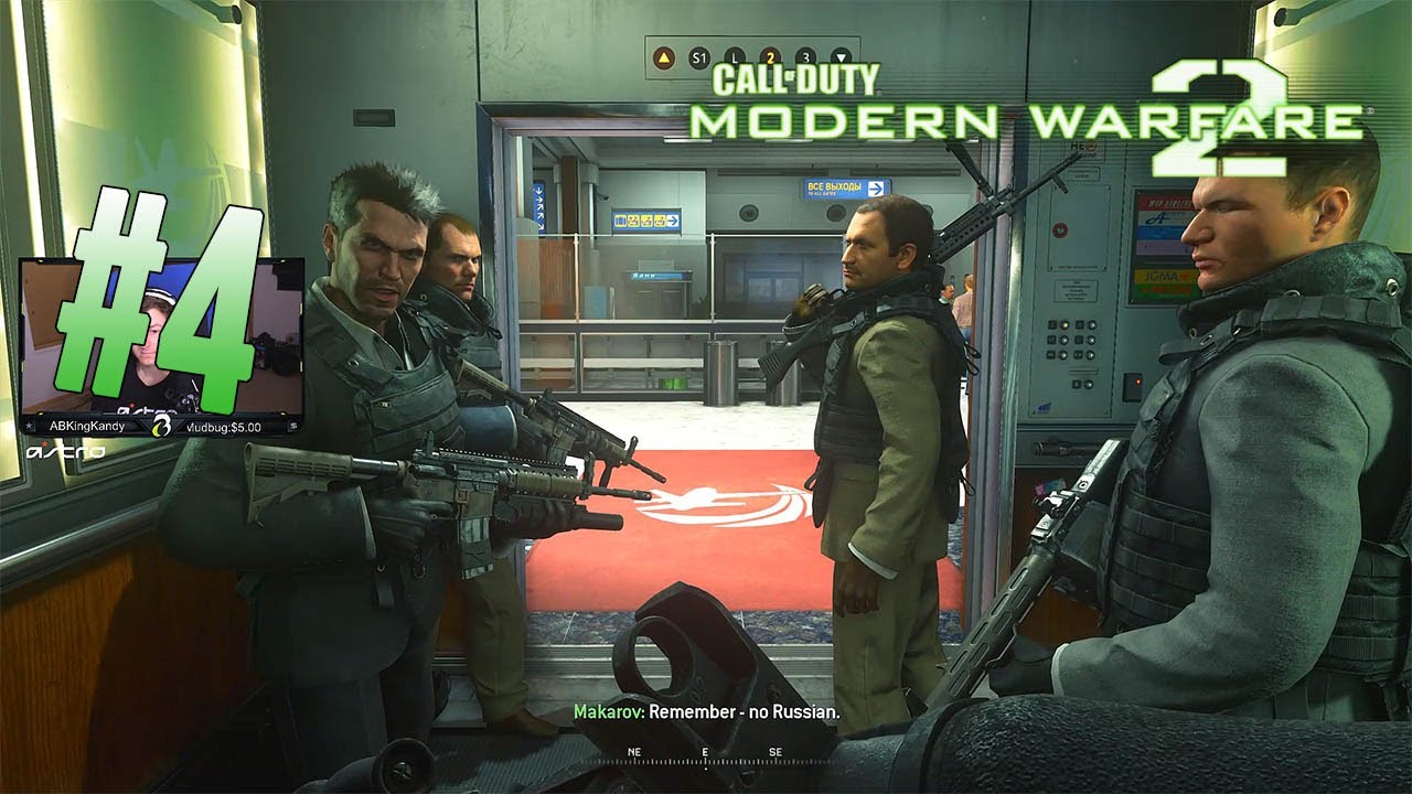 MW2 Remastered Campaign "No Russian" - YouTube