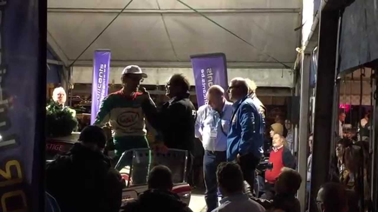 6 Uren van Kortrijk - Podium Historic winnaars Wim Decock en Colin ...
