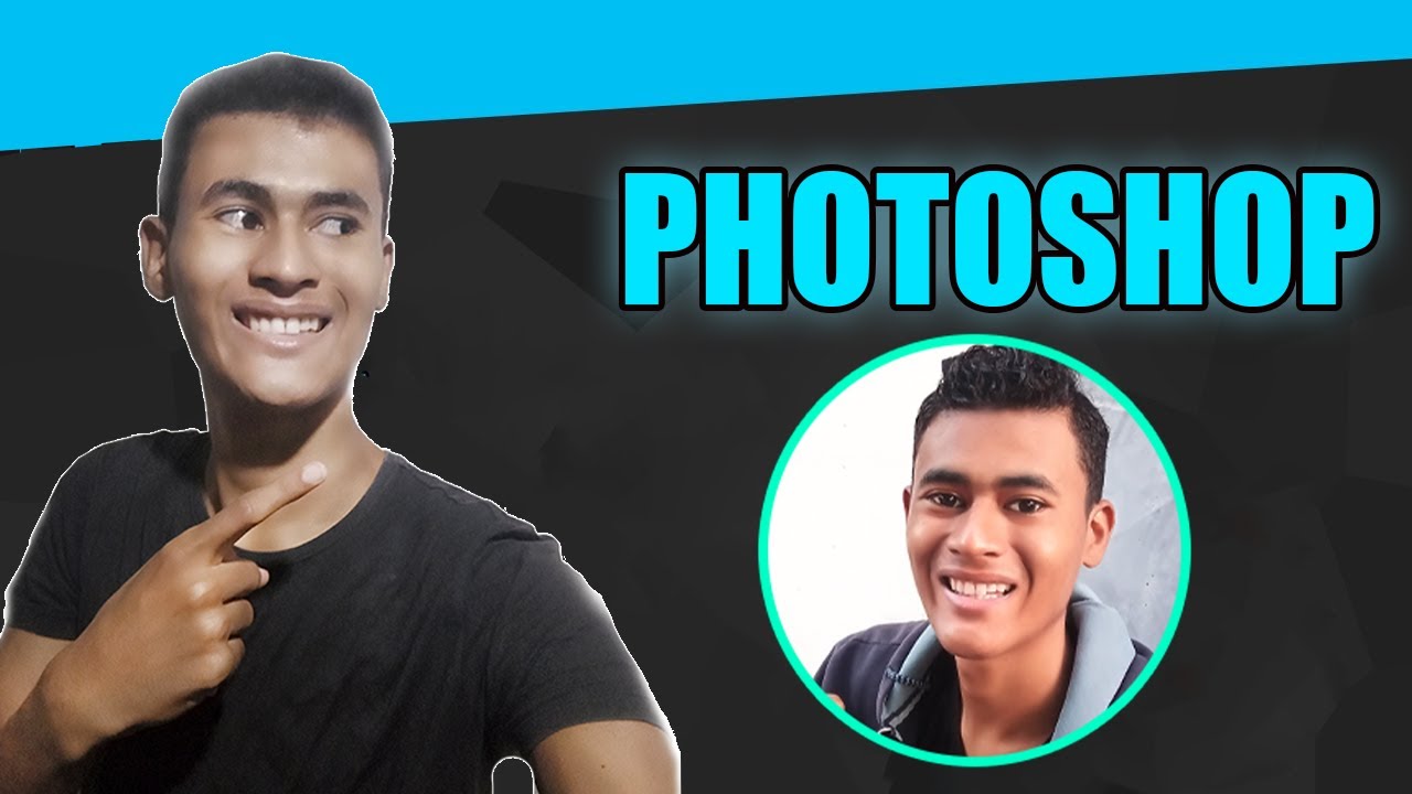 COMO COLOCAR A IMAGEM DENTRO DO CIRCULO | PHOTOSHOP - YouTube