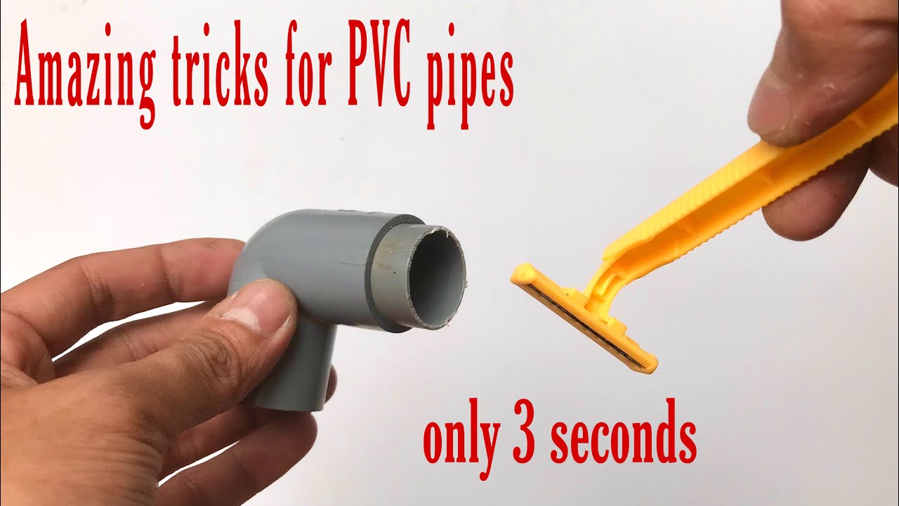 Top 4 Tricks To Remove Glued PVC Pipes That Save Your Money! - YouTube