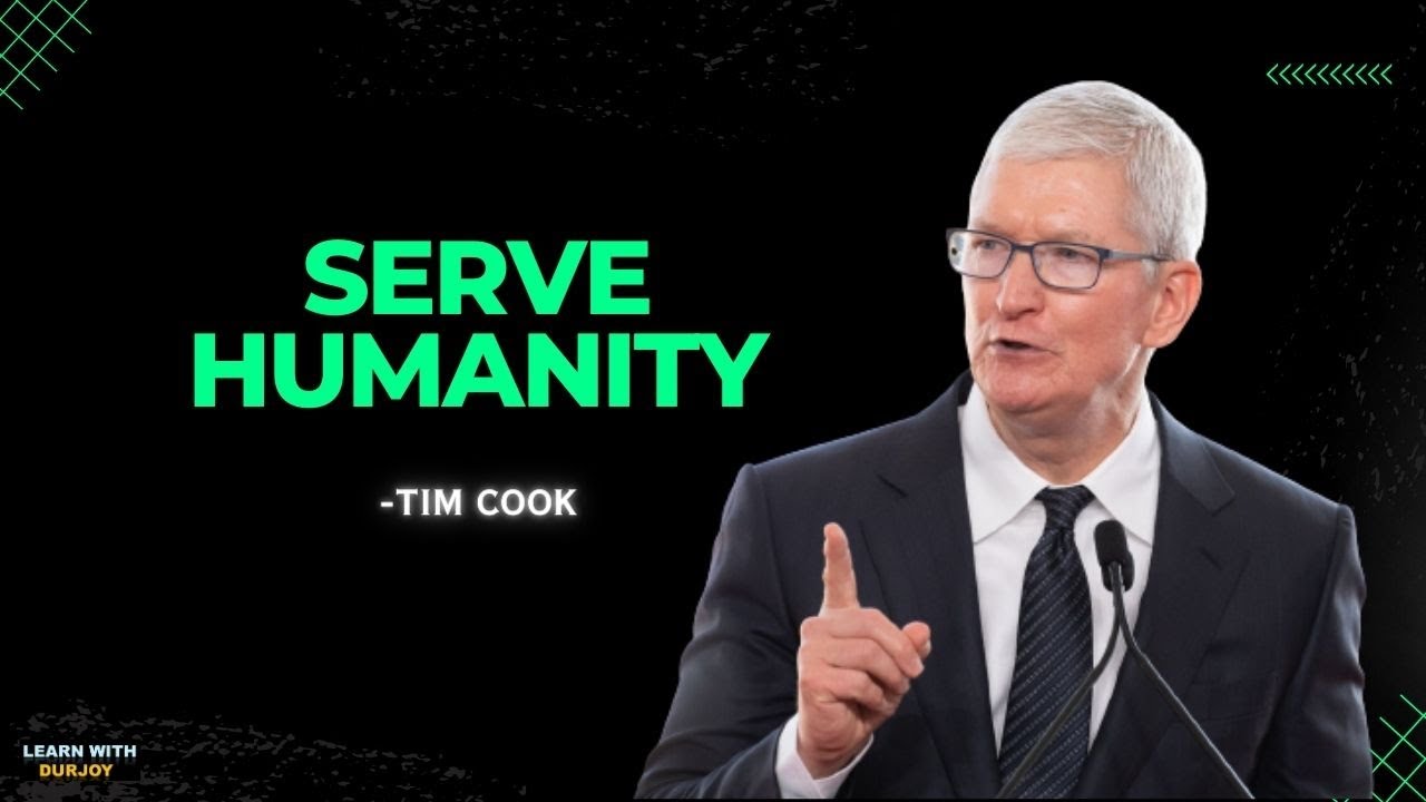 Start the next leg of your journey in life - Tim Cook Speech - YouTube