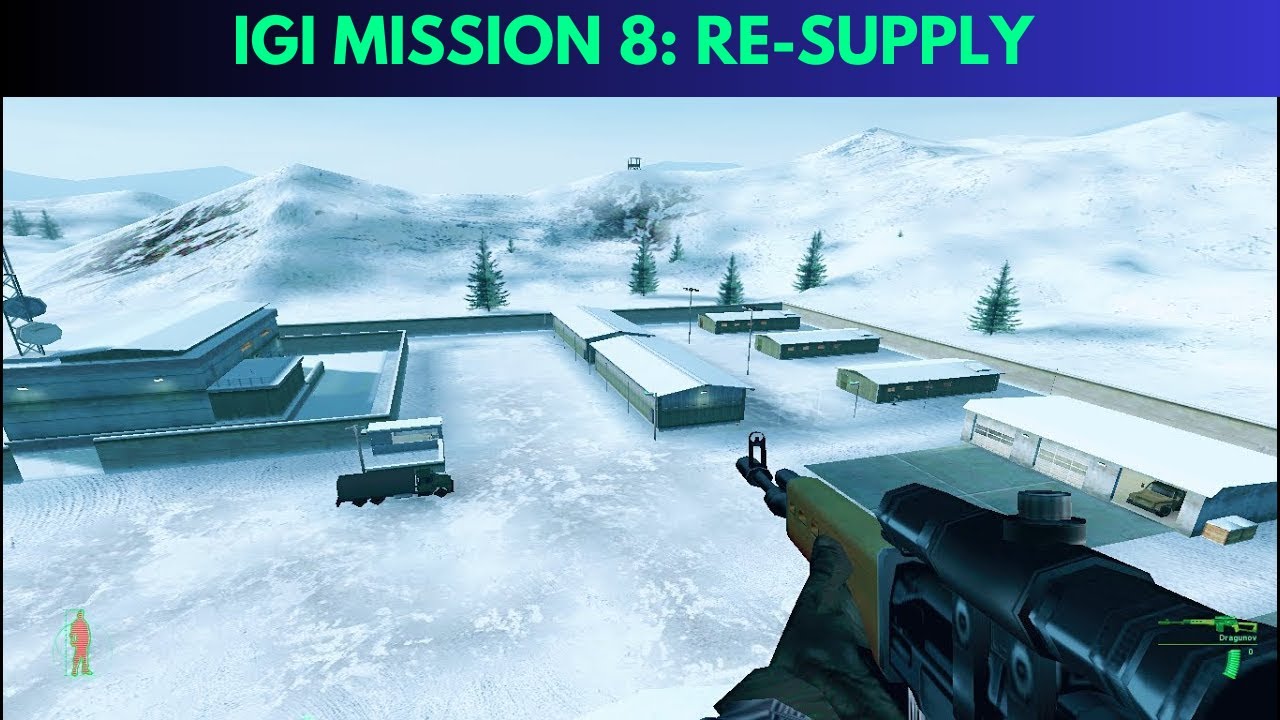 Project IGI 1 Walkthrough Mission 8 - Re-Supply - YouTube