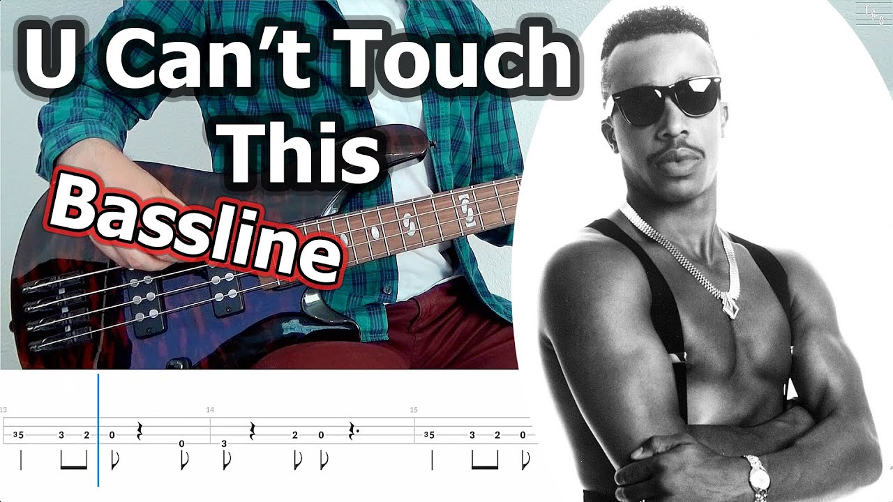 MC Hammer - U Can't Touch This Bassline | Bass Tutorial + Tabs - YouTube