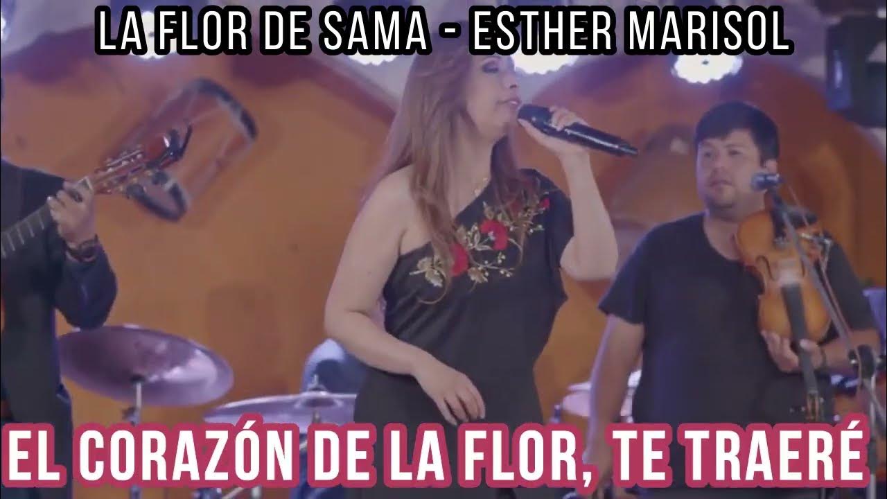 ESTHER MARISOL - LA FLOR DE SAMA (karaoke) - YouTube