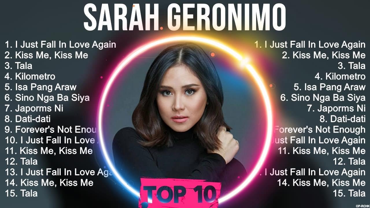 Sarah Geronimo Greatest Hits ~ Best Songs Tagalog Love Songs 80's 90's ...