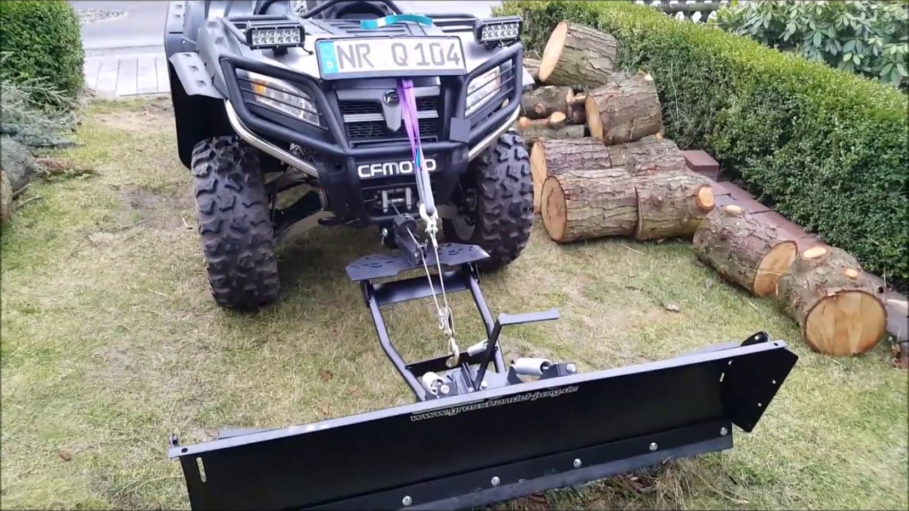 Quad Schneeschild Selber Bauen