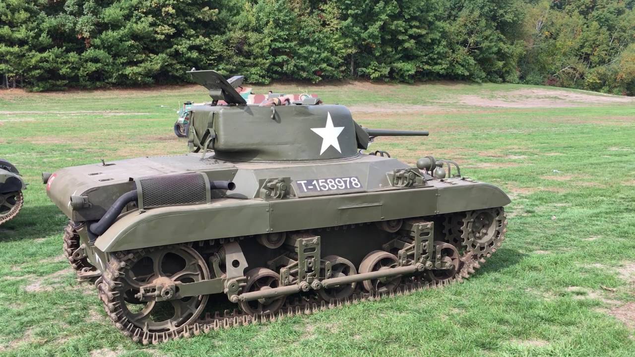 Collings Foundation 2016 M22 Locust Airmobile Light Tank YouTube