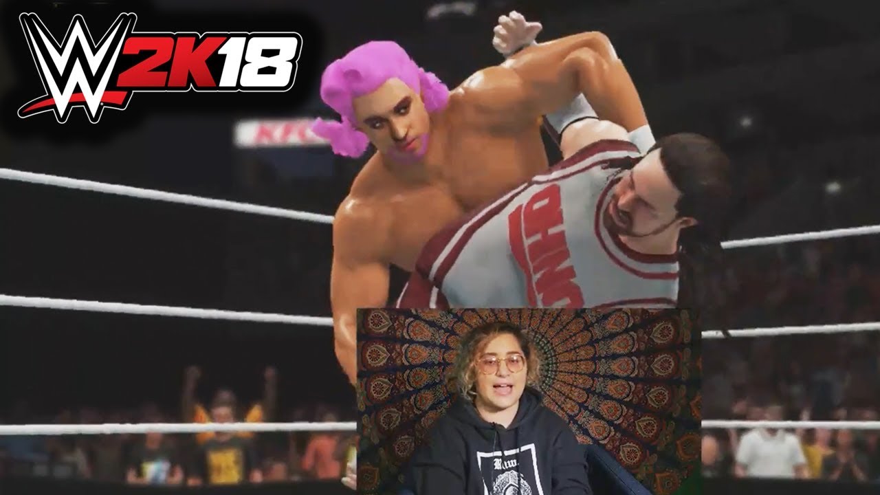 WWE 2K18 - My Career Mode Ep.2 - DEFENDING MY TITLE! // W2K18 Live ...