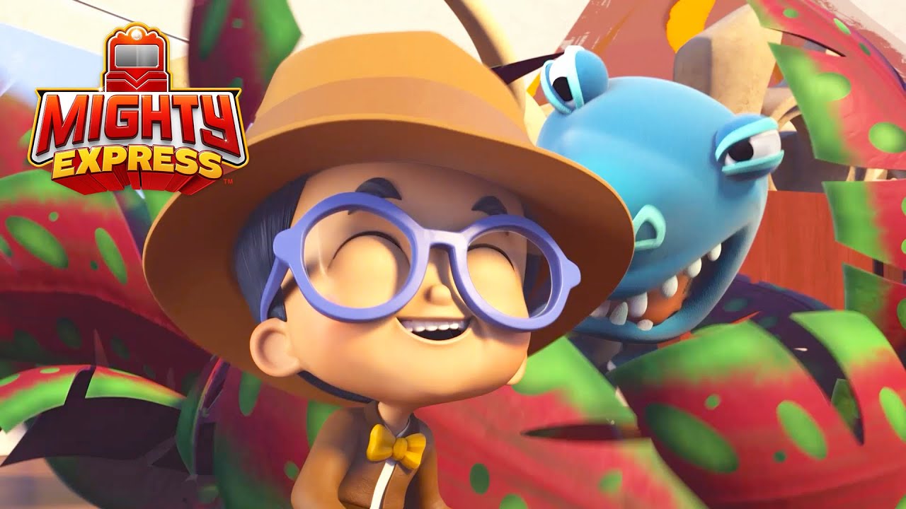Nico’s Dinosaur Exhibit and MORE | Mighty Express Clips | Cartoons for ...