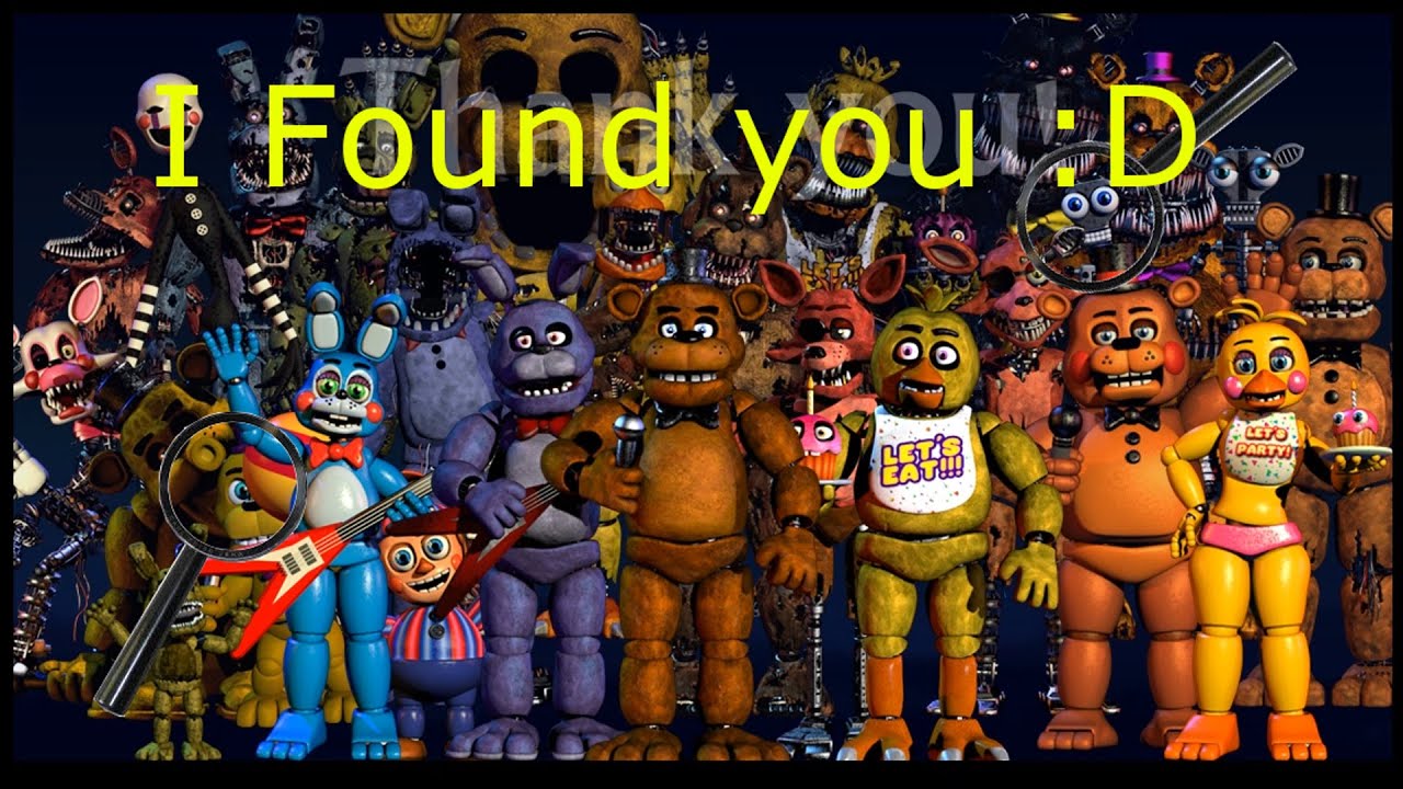 Scott Games Teaser: FNAF4 Toy Golden Freddy or Nightmare? - YouTube