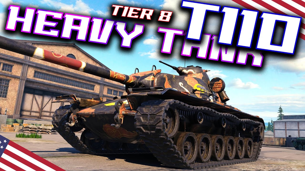 T110HT HEAVVY TANK AMERICAN ULTR GRAPHICS TANK COMPANY MOBILE - YouTube