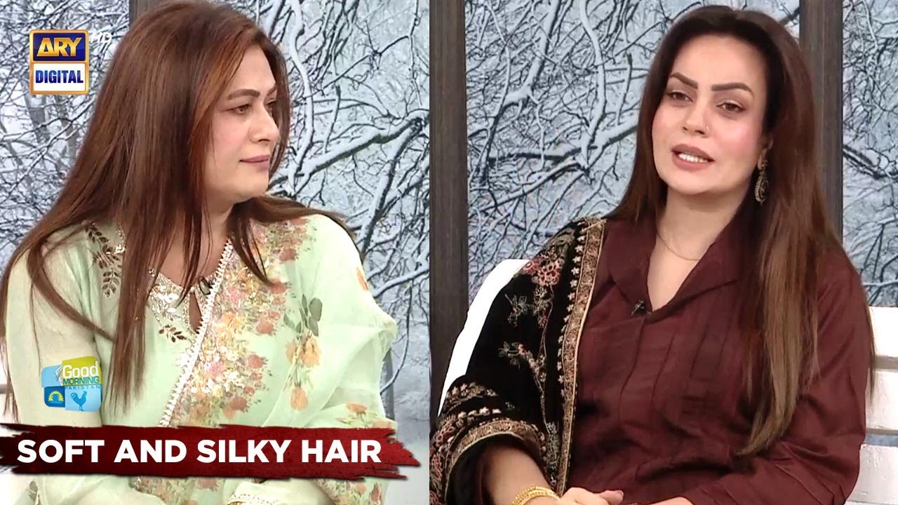 Effective Home Remedy for Silky Hair | Sadia Imam | Nida Mumtaz - YouTube
